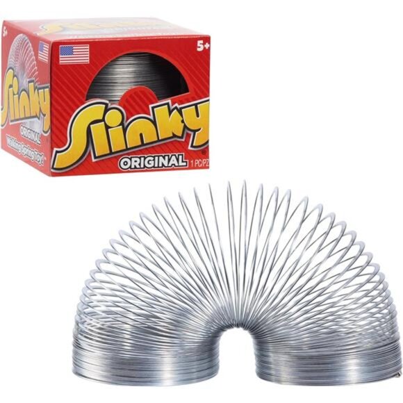 Toys | The Original Slinky Walking Spring Toy 275inch Diameter Metal ...